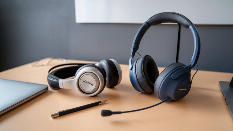 Hardware 2025: Jabra Evolve2 vs. Poly Voyager Focus 2: Análisis ...